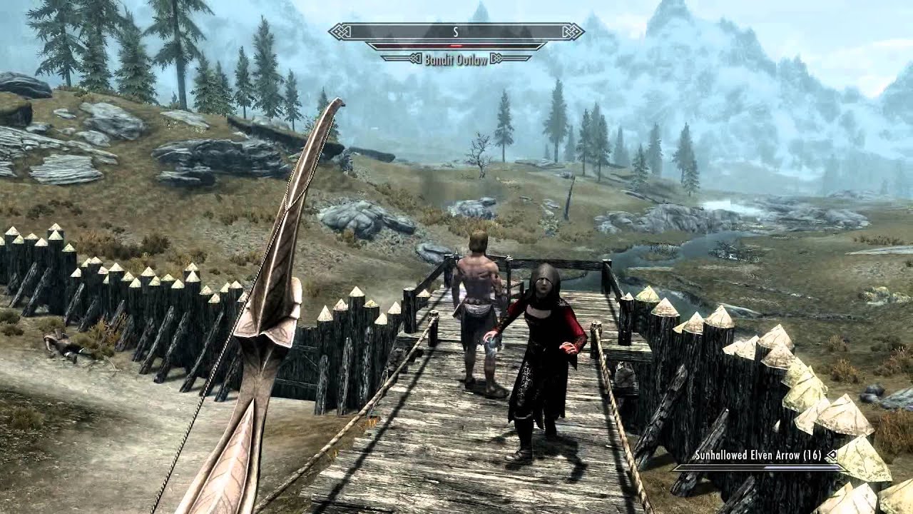 Dawnguard - Auriel's Bow - YouTube