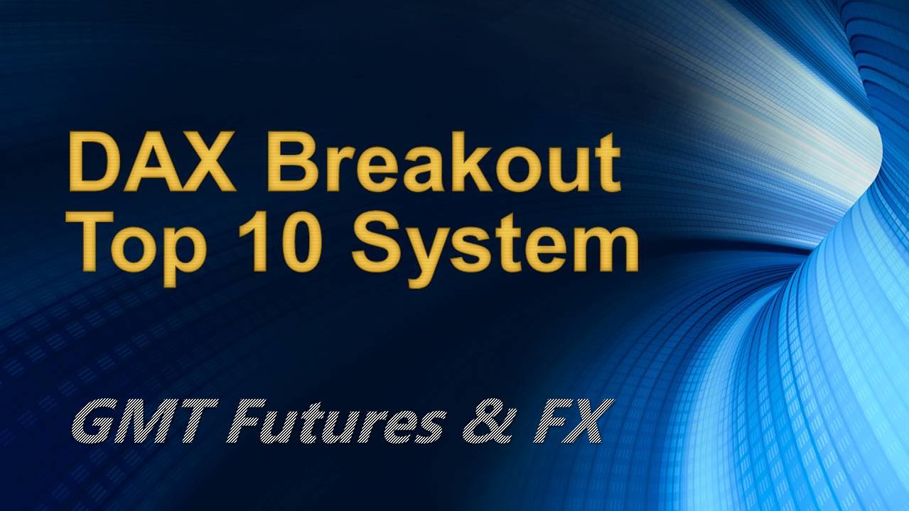 Dax Breakout System now in Our Top Ten Systems - YouTube