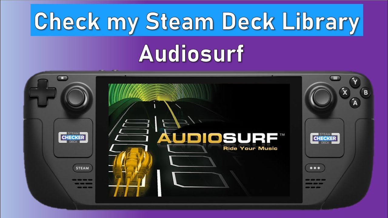 Check my Steam Deck Library #011 - Audiosurf - YouTube