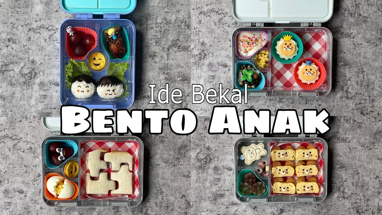 Ide Bekal Lucu Bento Anak || Lunch Box Ideas - YouTube