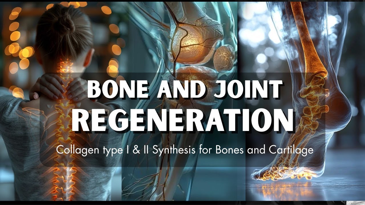 🦴Bone And Joint Regenation Collagen type I & II synthesis for bones and ...