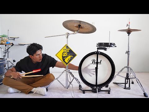 The SMALLEST drum kit in the world! - YouTube
