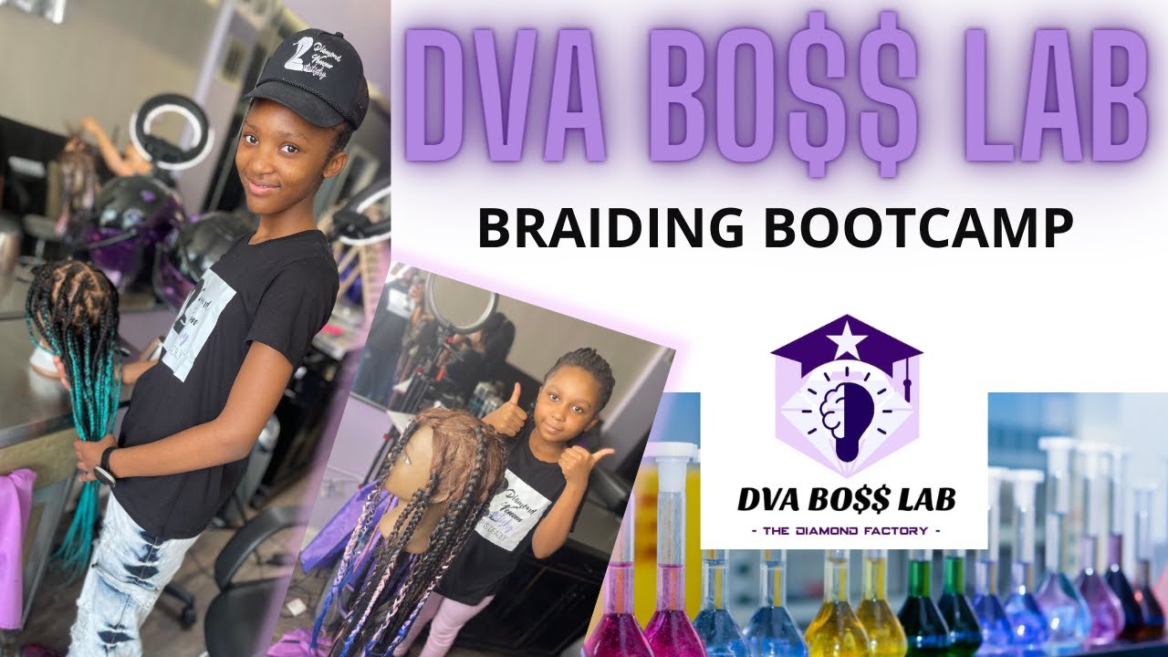 Learn How To Braid For Money | DVA BOSS LAB ACADEMY HIGHLIGHTS - YouTube