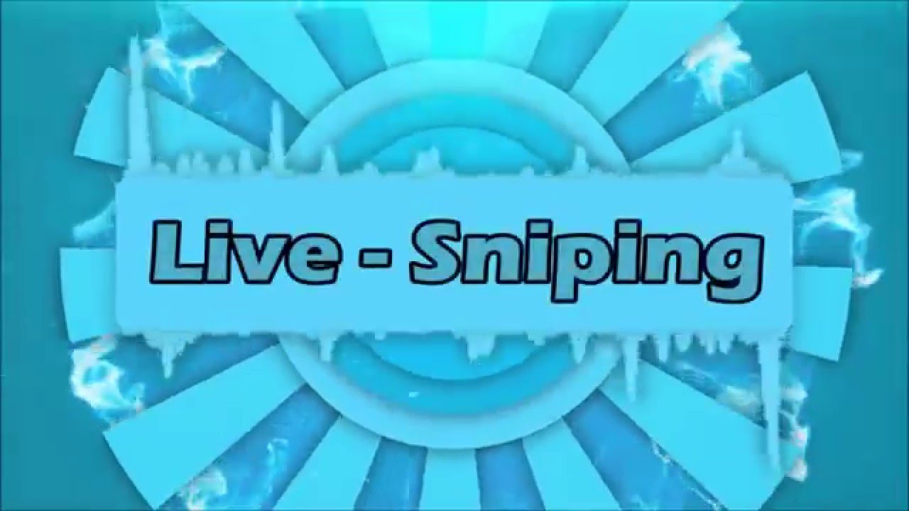 New Live Sniping intro with new sponsors! Links in the description ...