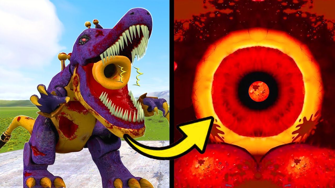 NEW SAXOSAURUS POPPY PLAYTIME CHAPTER 5 FAN MADE In Garry's Mod! - YouTube
