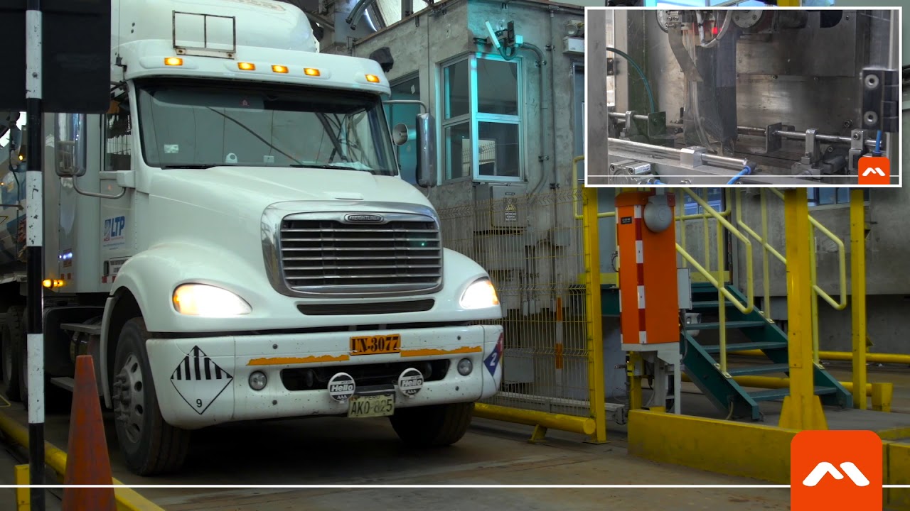 MIRS - Robotic Sampler - Impala Terminals Peru - Callao Warehouse - YouTube