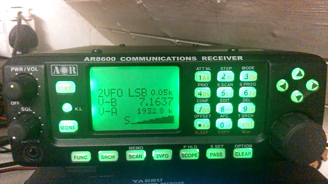 Aor Ar8600 Communications Receiver 3Z0R - YouTube