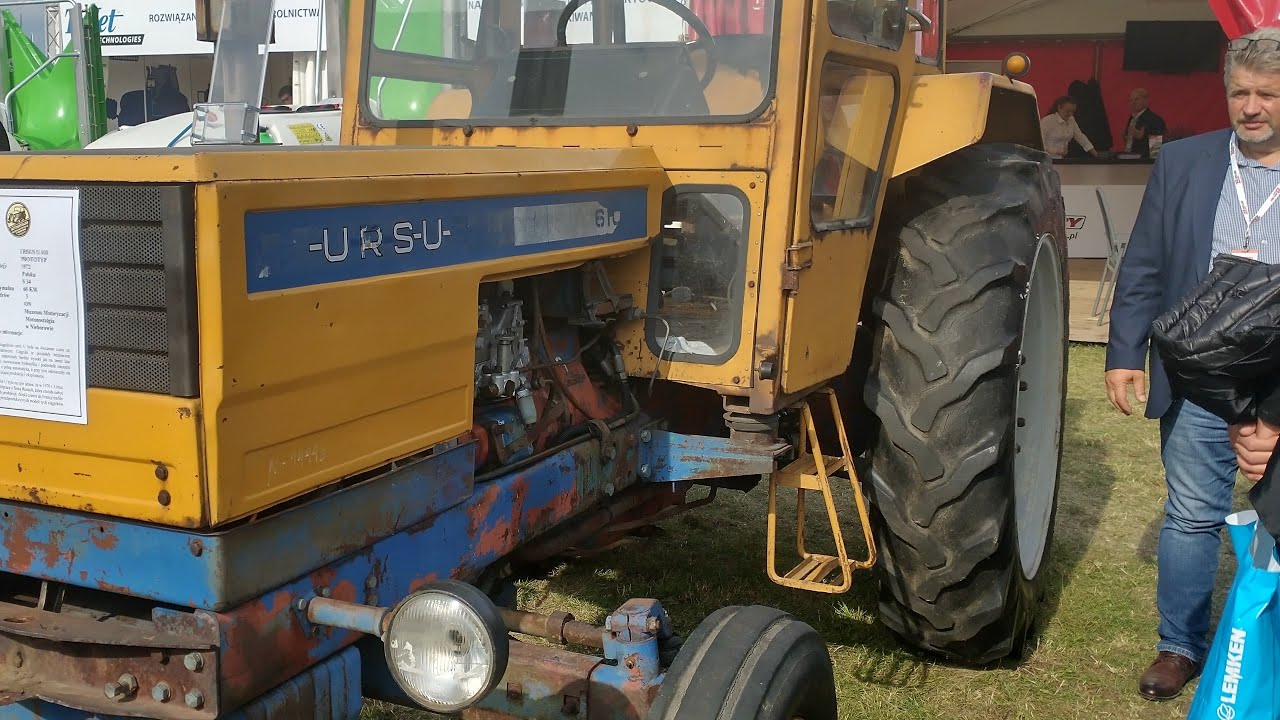 Ursus U 610 z 1972 roku (prototyp) - Agro Show Bednary 2022 - YouTube