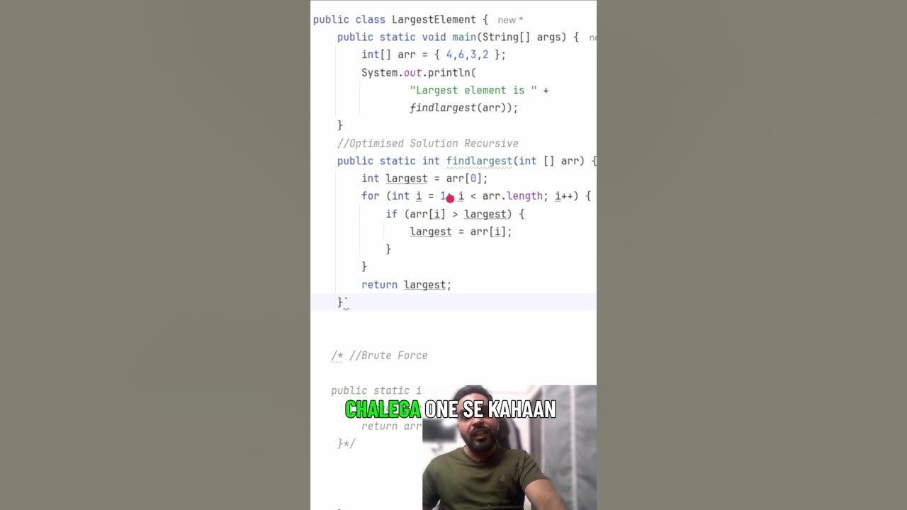 Java Expert Shares TOP Tips for Finding Largest Array - YouTube