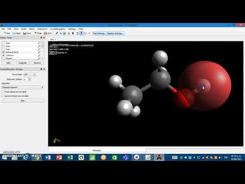 Avogadro Software: visualizando y pre optimizando moléculas en 3D - YouTube