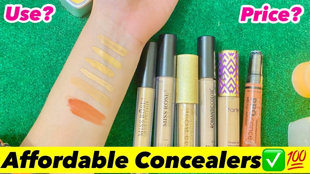 Best Affordable Concealers Review || Must Try 💯 - YouTube