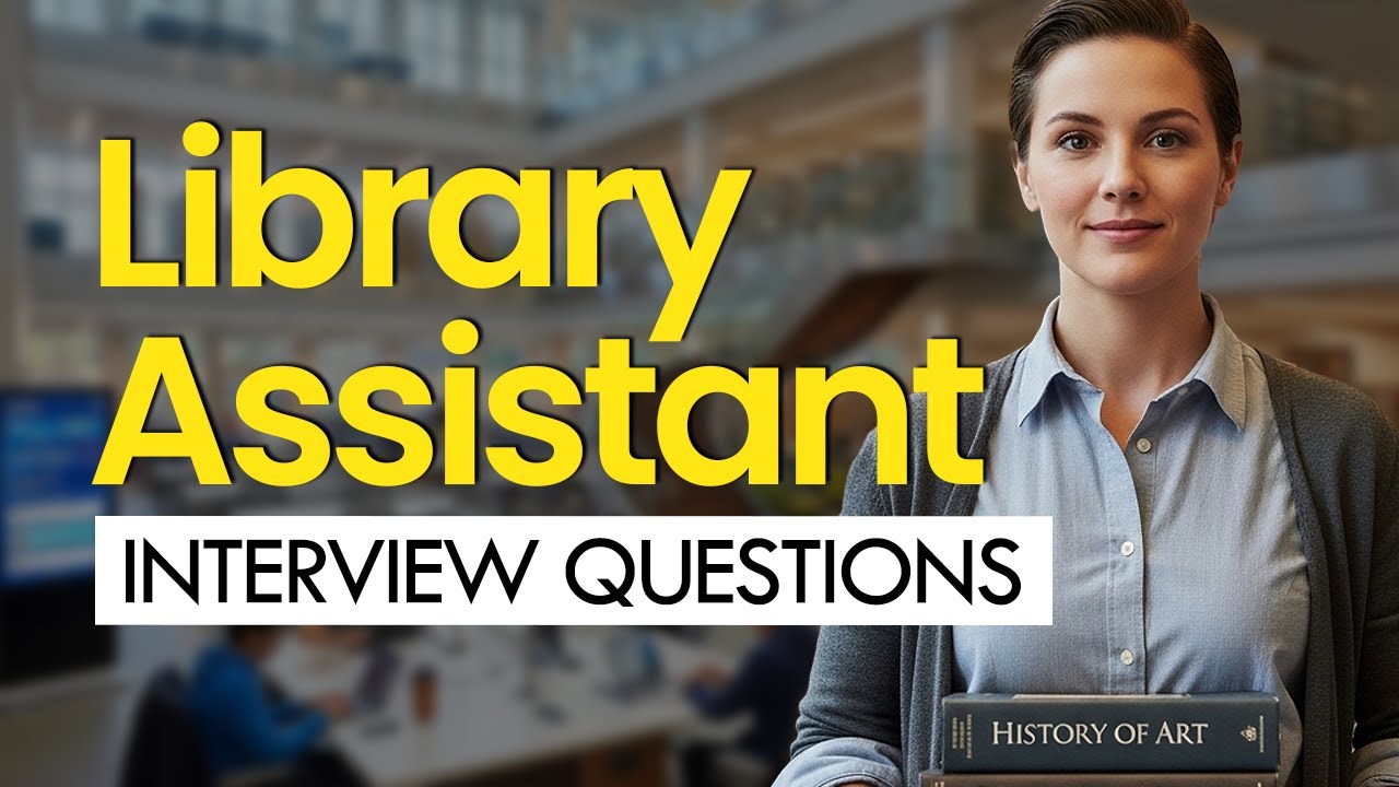 Library Assistant Interview Questions & Answers 2026 | PASS YOUR ...