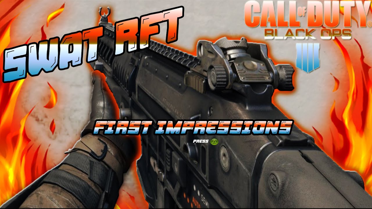 "SWAT RFT" Class Setup | COD BO4 Team Deathmatch | Xbox One Gameplay ...