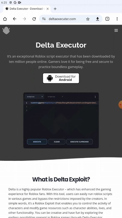 How to install Delta Executor Latest Version - YouTube