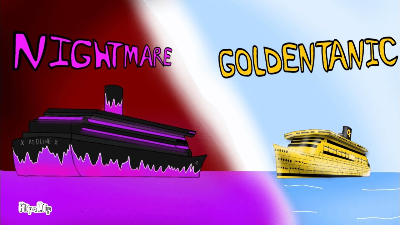 NIGHTMARE VS GOLDENTANIC ( part 3 ) FlipaClip Animation - YouTube