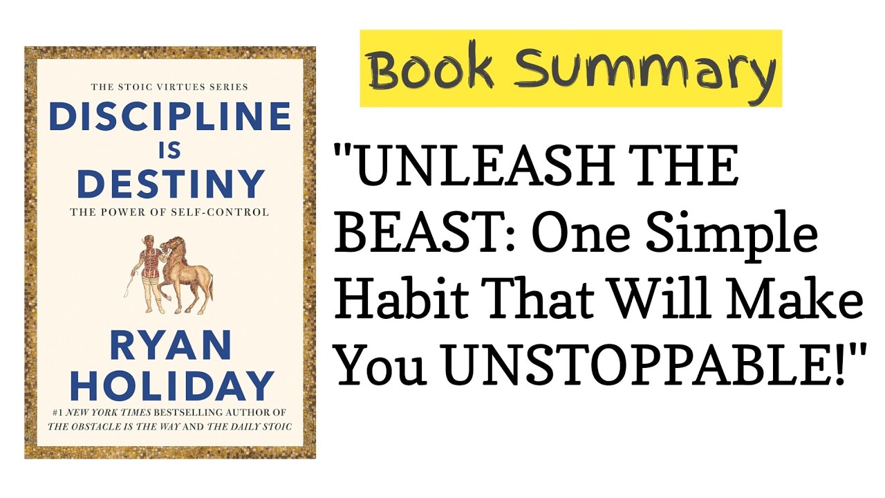 UNLOCK THE POWER OF SELF-DISCIPLINE | "Discipline Is Destiny" by Ryan ...