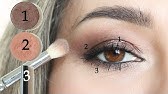 Provate con l'ombretto verde: trucco occhi marroni, portabile e semplice - YouTube
