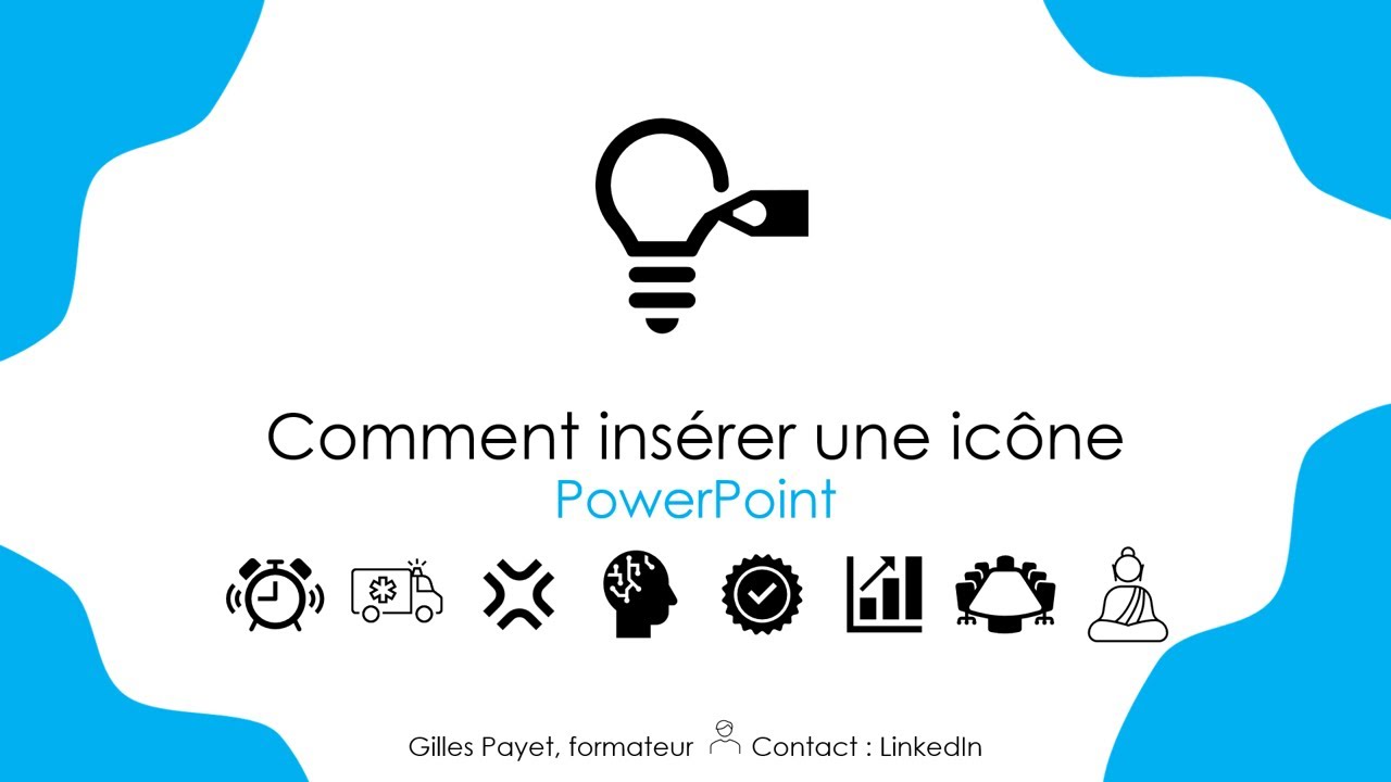 Insérer une icône PPT - YouTube