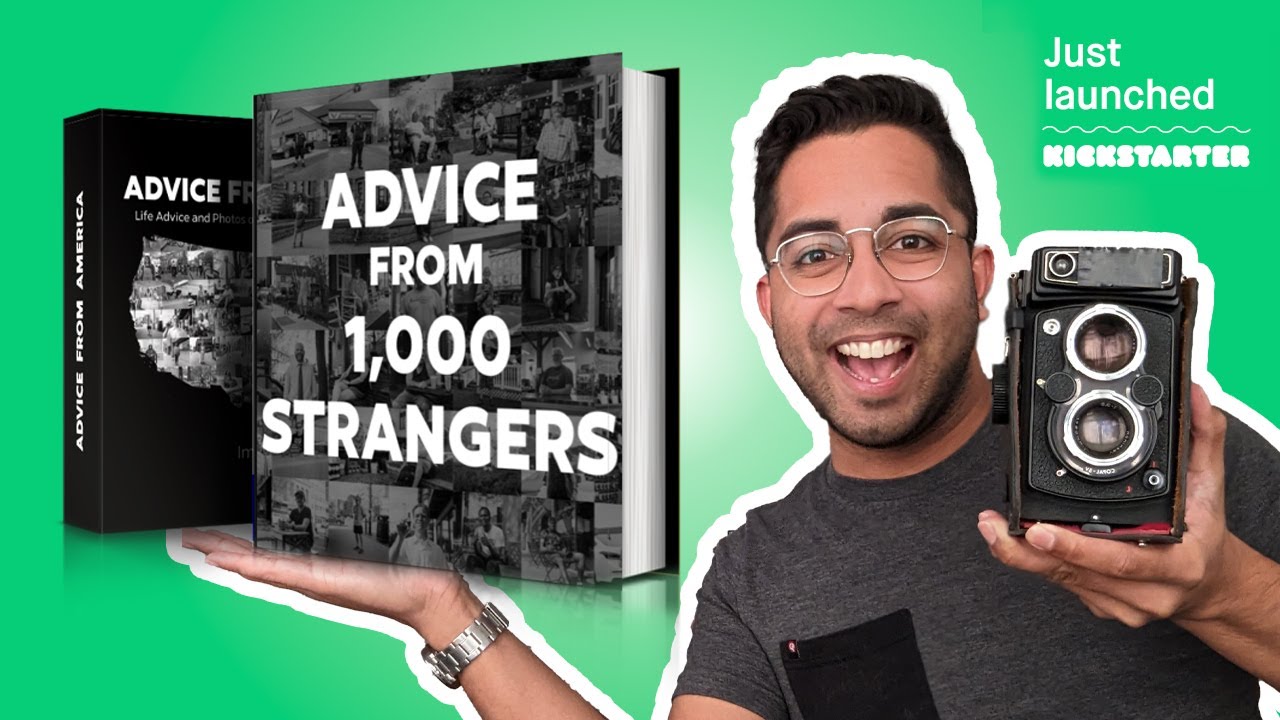 Life Advice and Photos of 1,000 Strangers from 48 States - YouTube