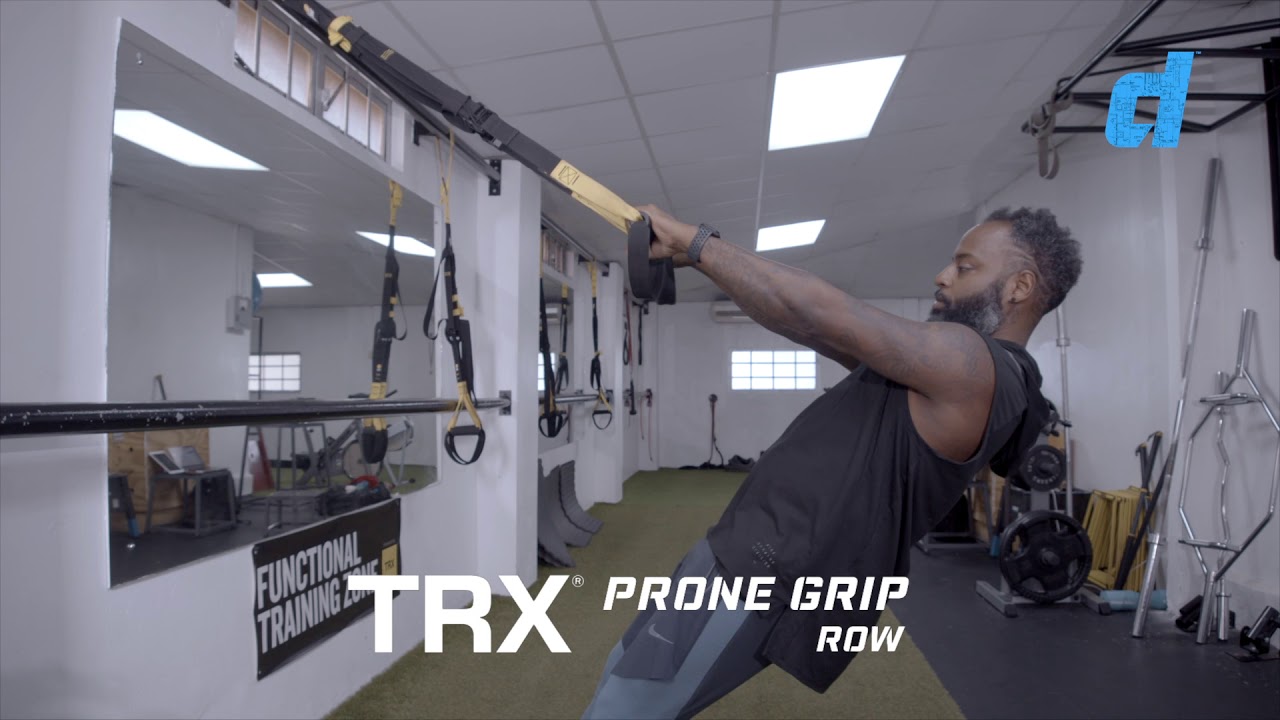 TRX Prone Grip Row - YouTube