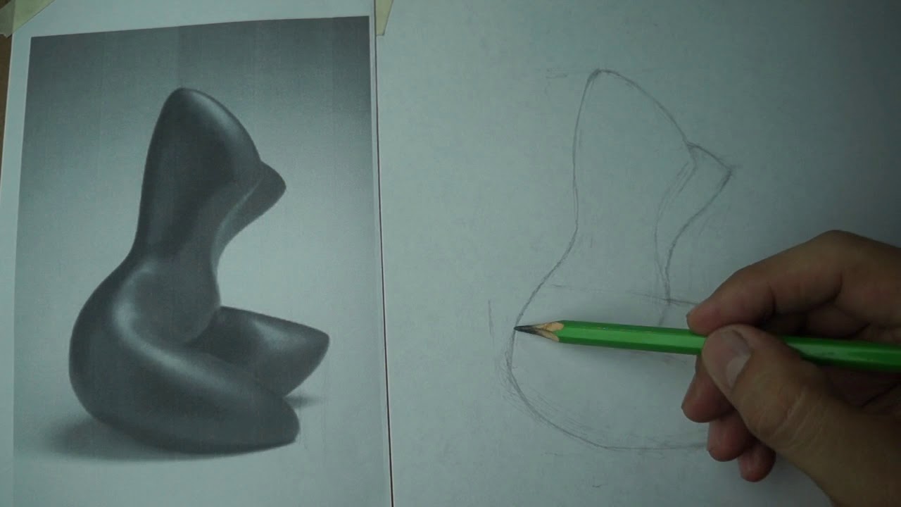 Modelado de luz y sombras 09 - YouTube
