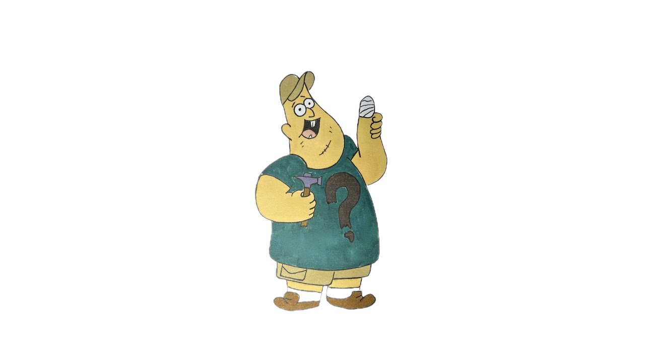 How to Draw Employee and Owner of the Mystery Shack Soos Ramirez for Gravity Falls Fans - YouTube