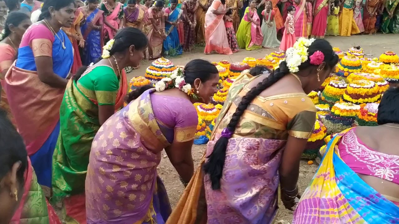 My village bathukama show - YouTube