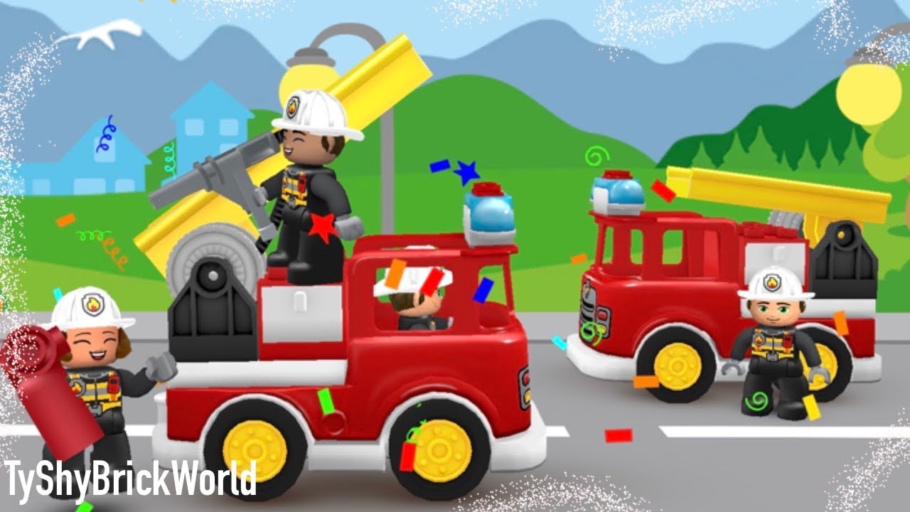 🔥 Lego Duplo World Rescue Adventure #legoduploworld #firetruck - YouTube