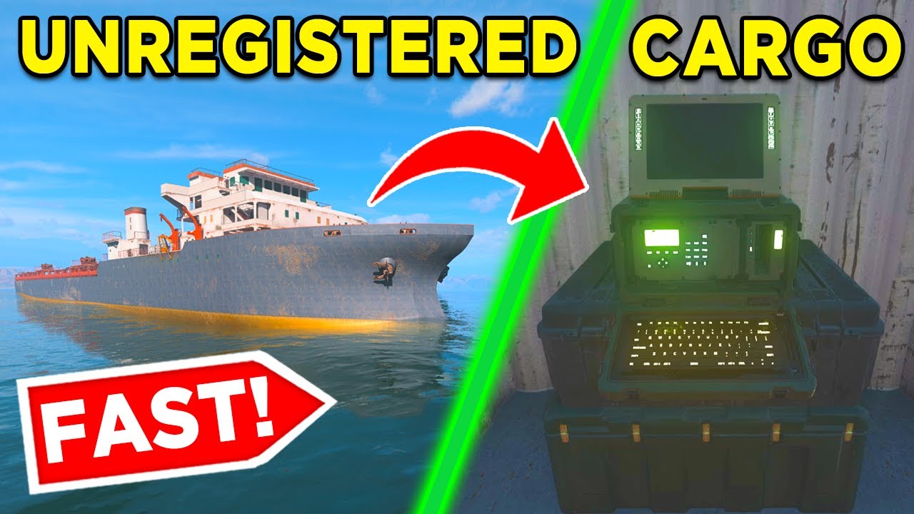 UNREGISTERED CARGO Mission Guide DMZ Season 5 - Where To Find The Ship ...