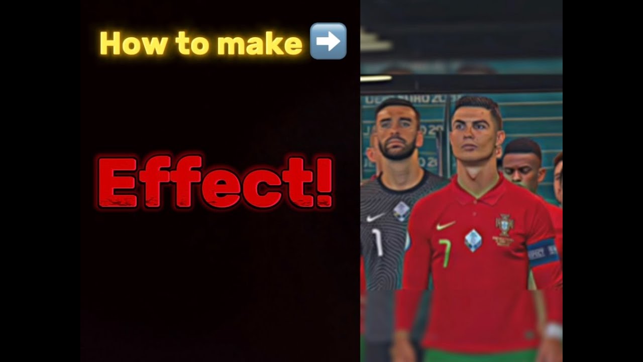 How to make the blur/mirror effect for football edits! - YouTube