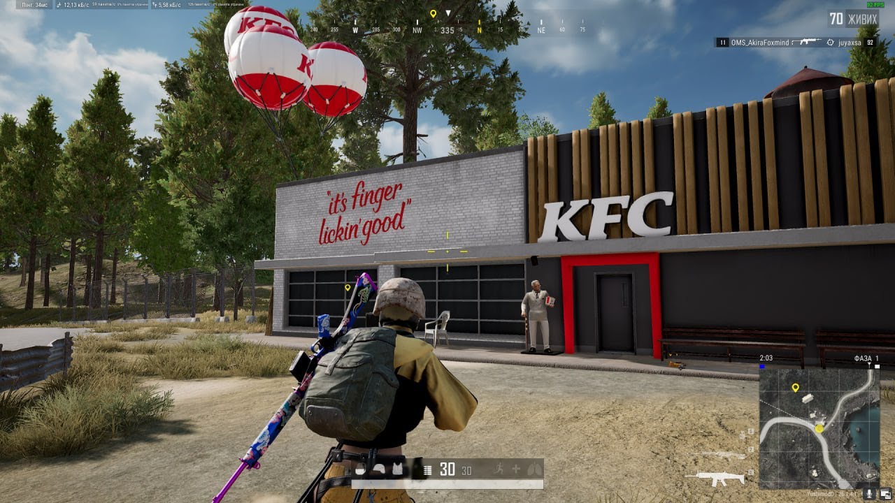 New update for PUBG I PUBG with KFC - YouTube