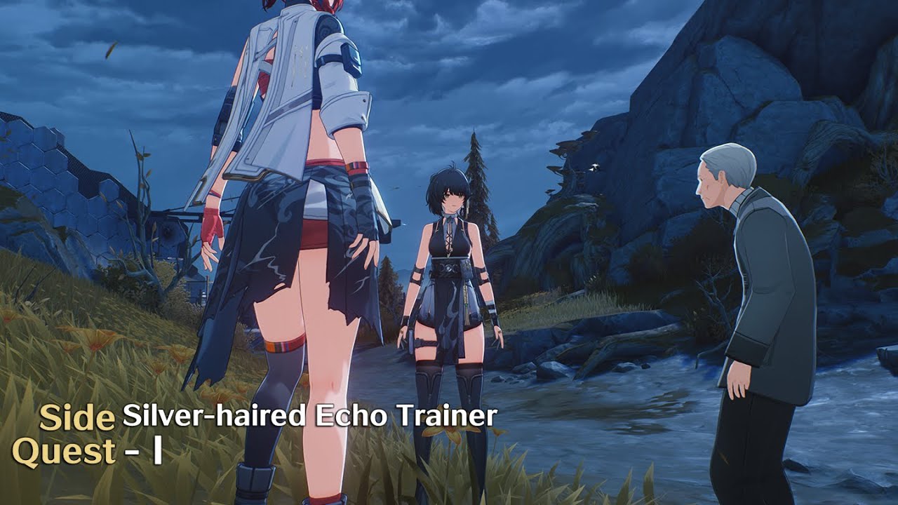 WuWa - Side Quest - Silver-haired Echo Trainer - I - YouTube