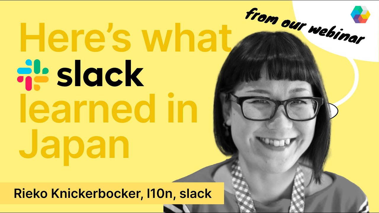How slack ran data collection in Japan to localize for Japanese users | Reiko Knickerbocker ...