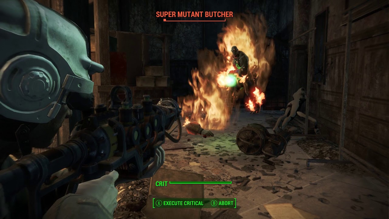[Fallout 4] Super Mutant /Live Dismemberment /Mod - YouTube