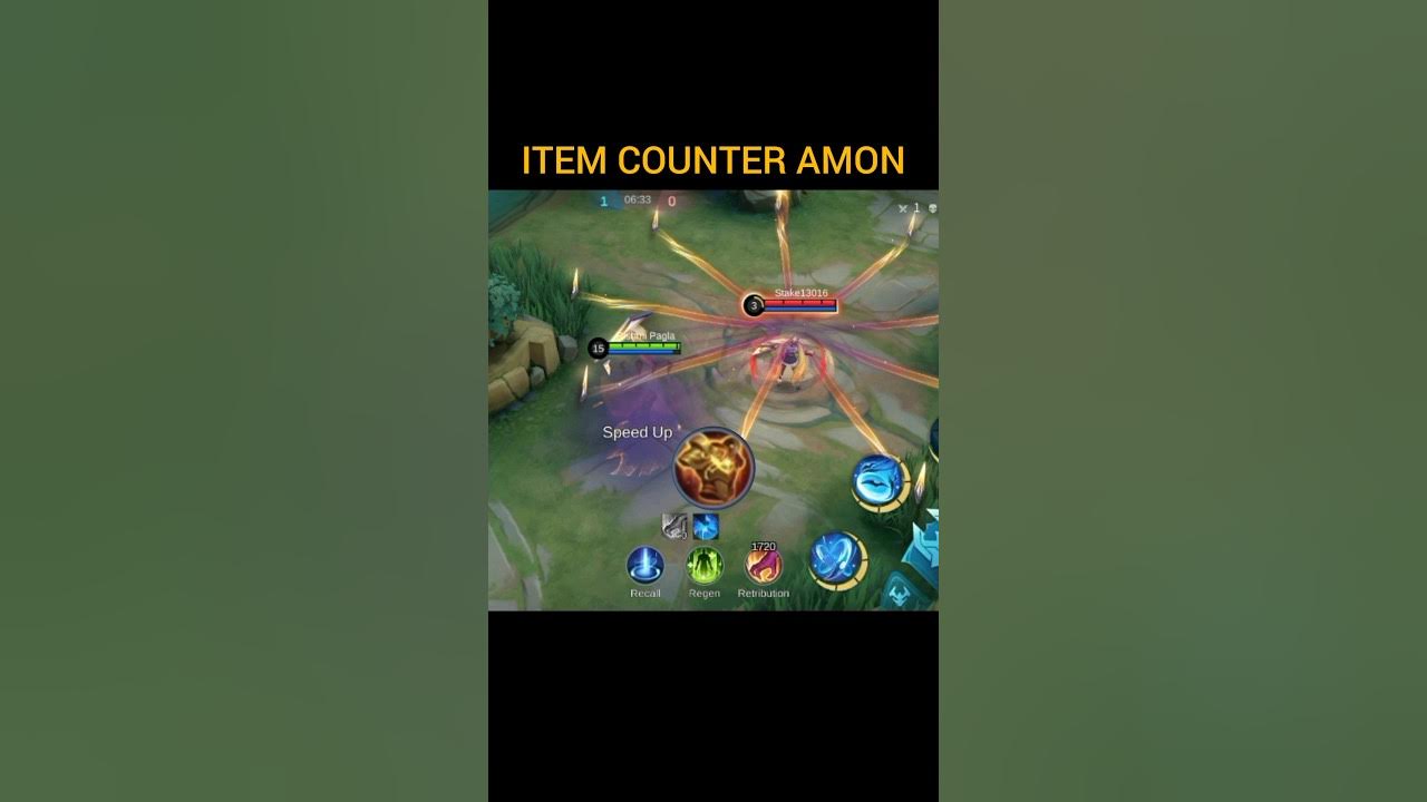 Item counter Amon #shorts #mlbb #mobilelegends - YouTube