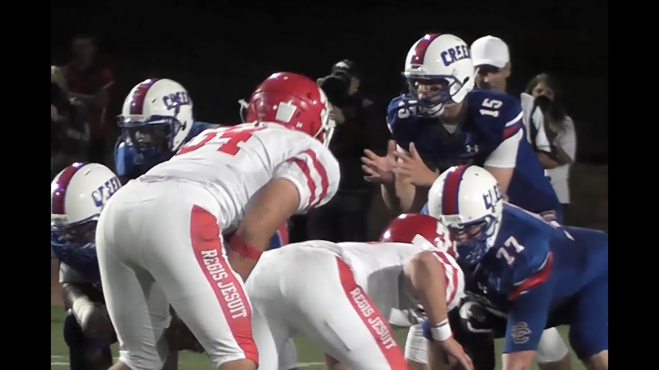Joe Caplis Cherry Creek vs Regis Jesuit 09-04-15 - YouTube