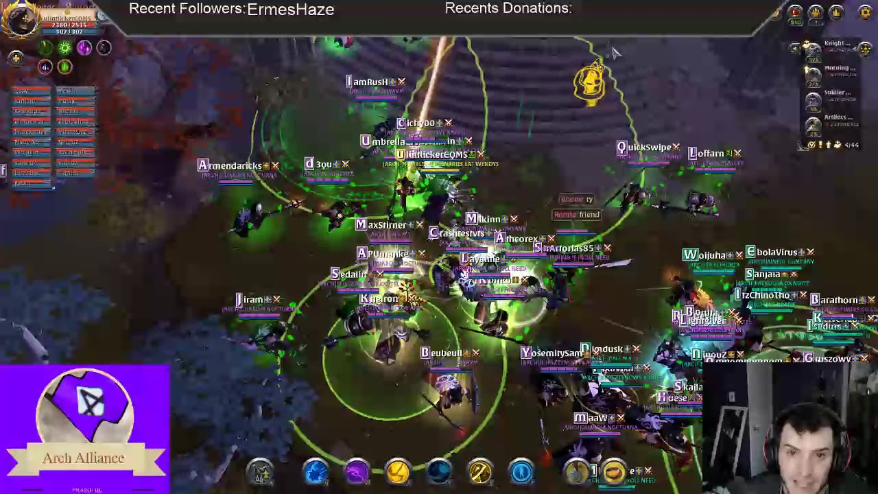Arch kills 3 and loots 2 battle mounts {albion online} - YouTube