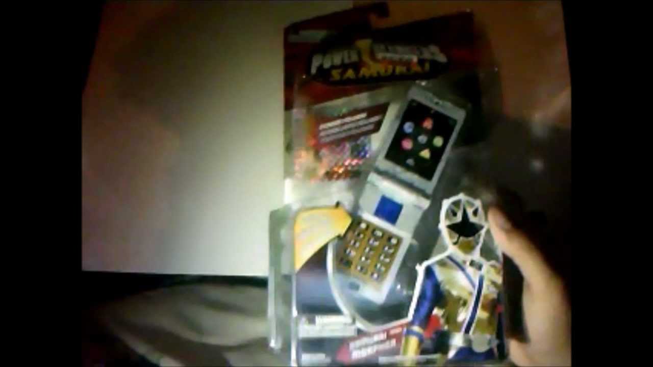 Power Rangers Samurai Gold Ranger Morpher Review - YouTube