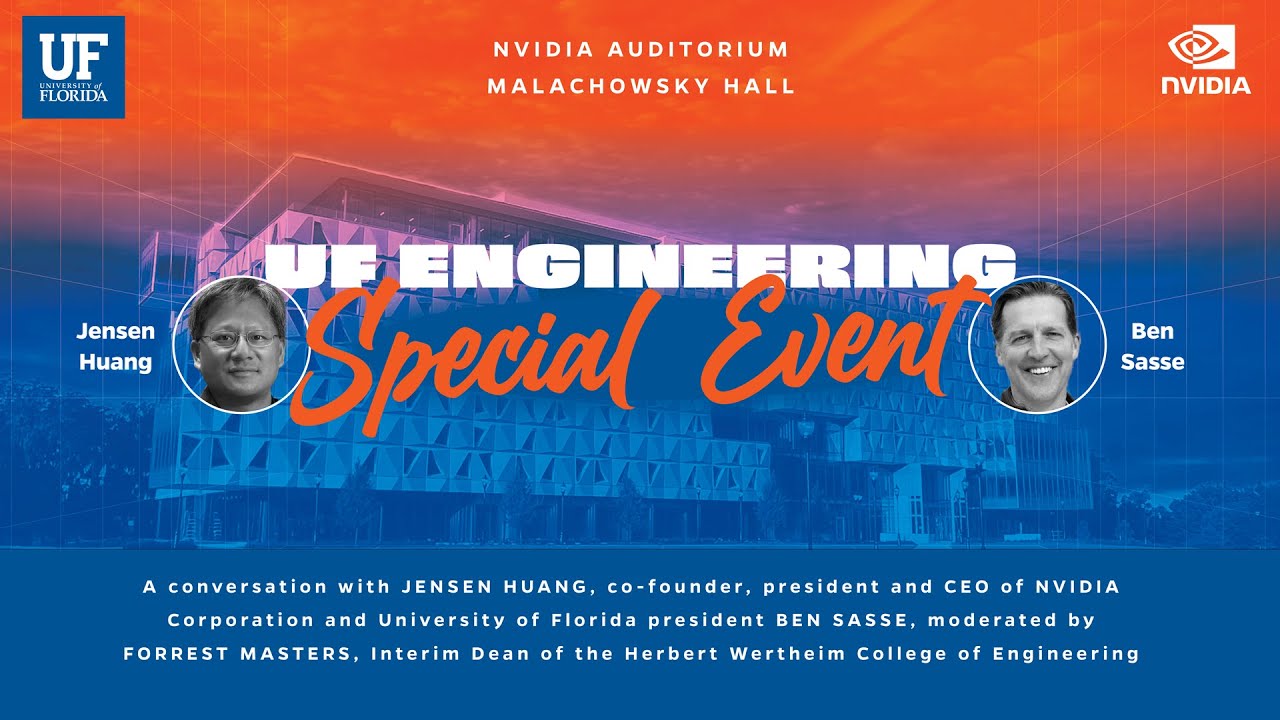 Jensen Huang Special Event - NVIDIA Auditorium - Malachowsky Hall - YouTube