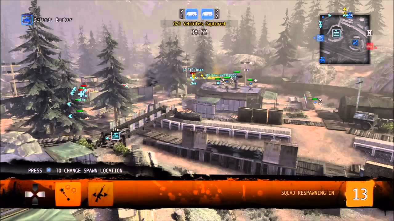 MAG PS3 Good Squad leading While Defending - YouTube