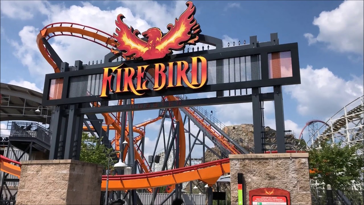 Six Flags America Firebird On-Ride (No Copyright) - YouTube