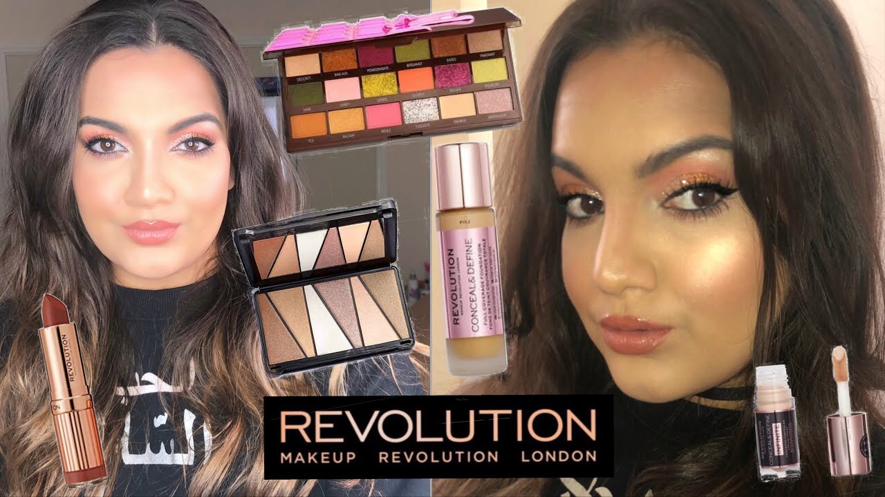 FULL FACE OF MAKEUP REVOLUTION - YouTube