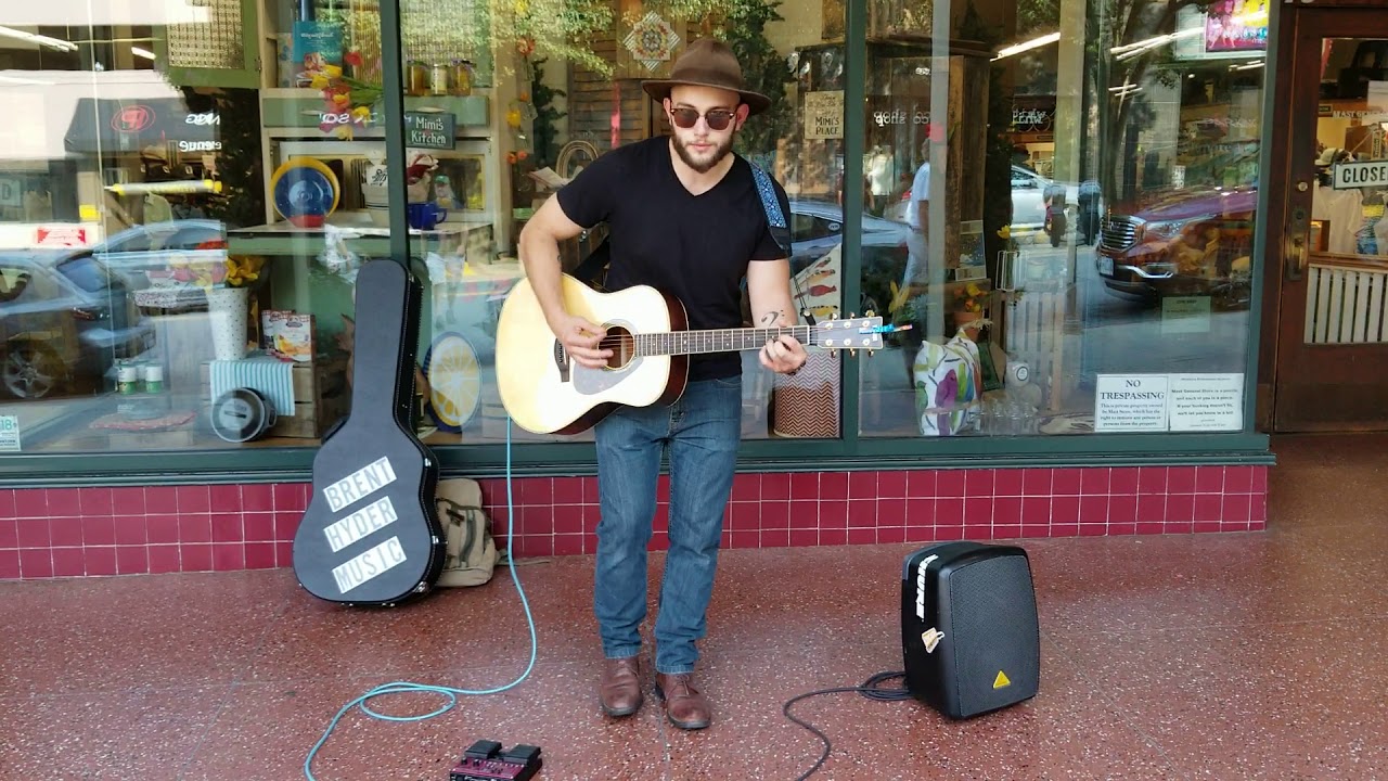 Brent Hyder Street Performing - YouTube