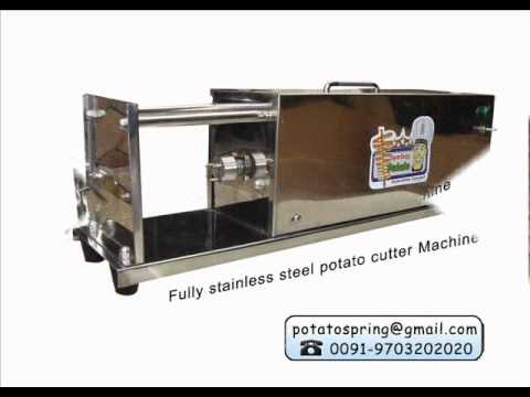 electric Spiral Potato Cutter India - YouTube