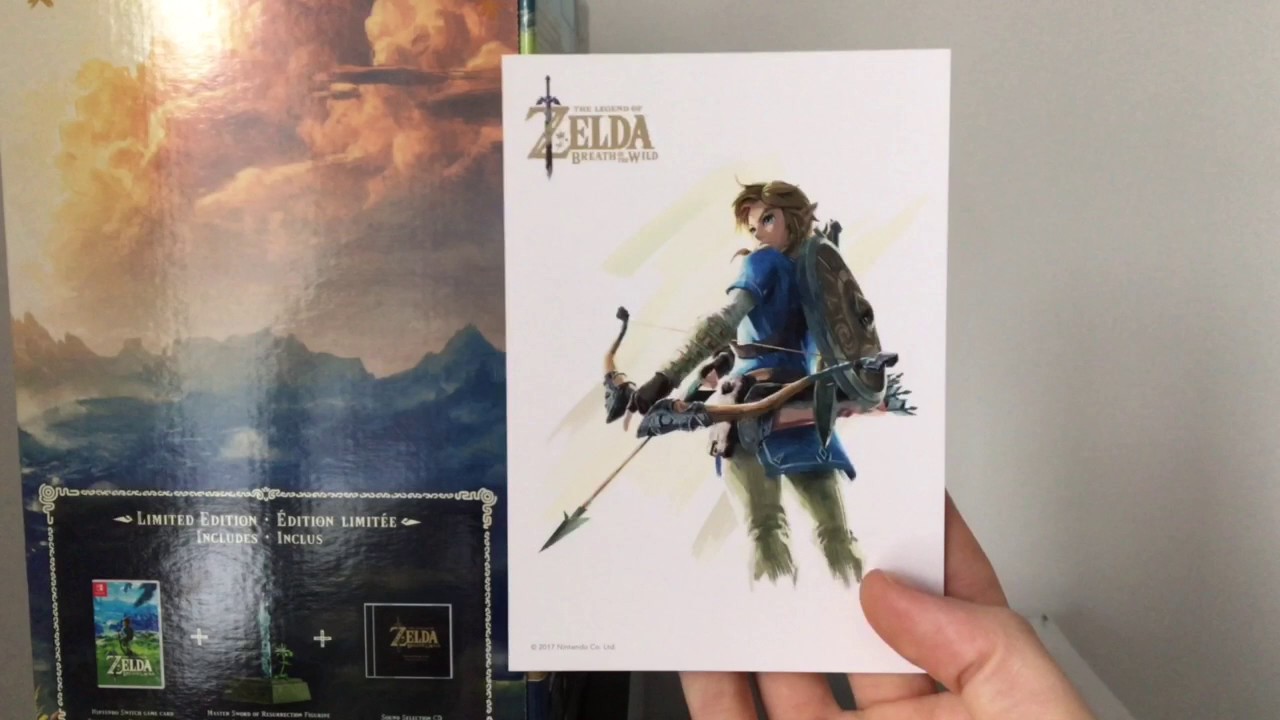 BOTW Limited Edition Pre Order Bundle Unboxing - YouTube