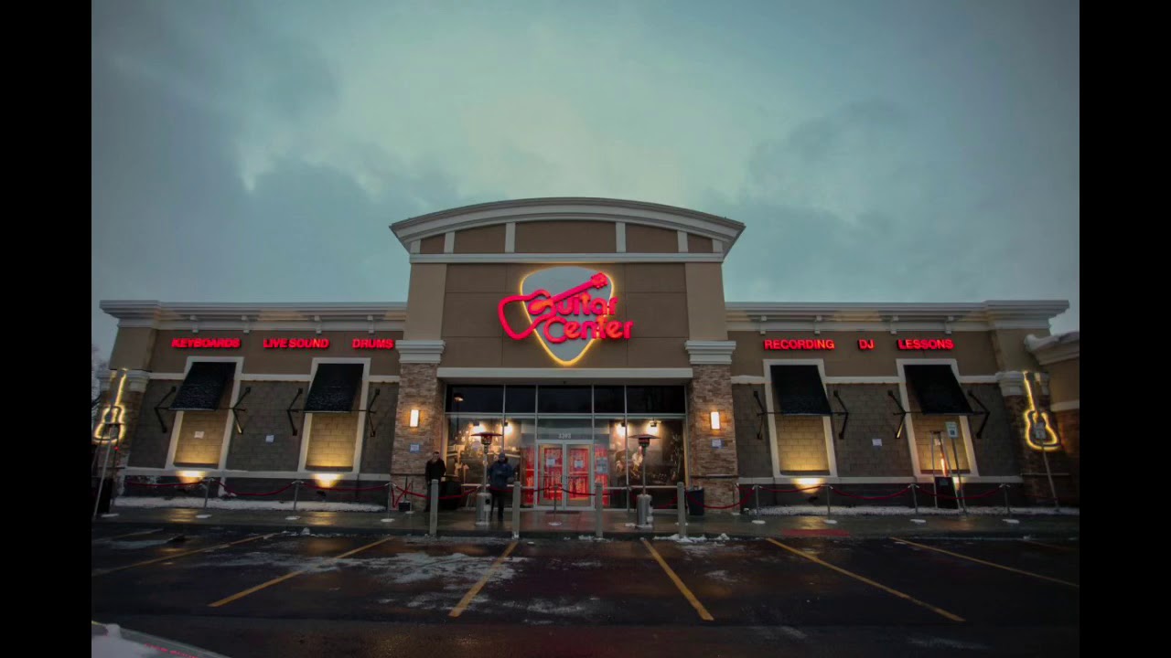 Cum Town: Nick and Adam go to guitar center - YouTube