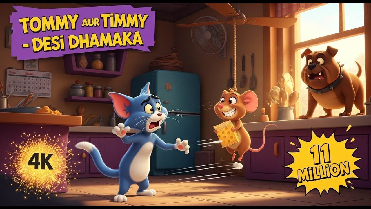 Tommy aur Timmy: Fridge Ka Cheese Fight! 🧀 Epic Cartoon@cartoonnetwork ...