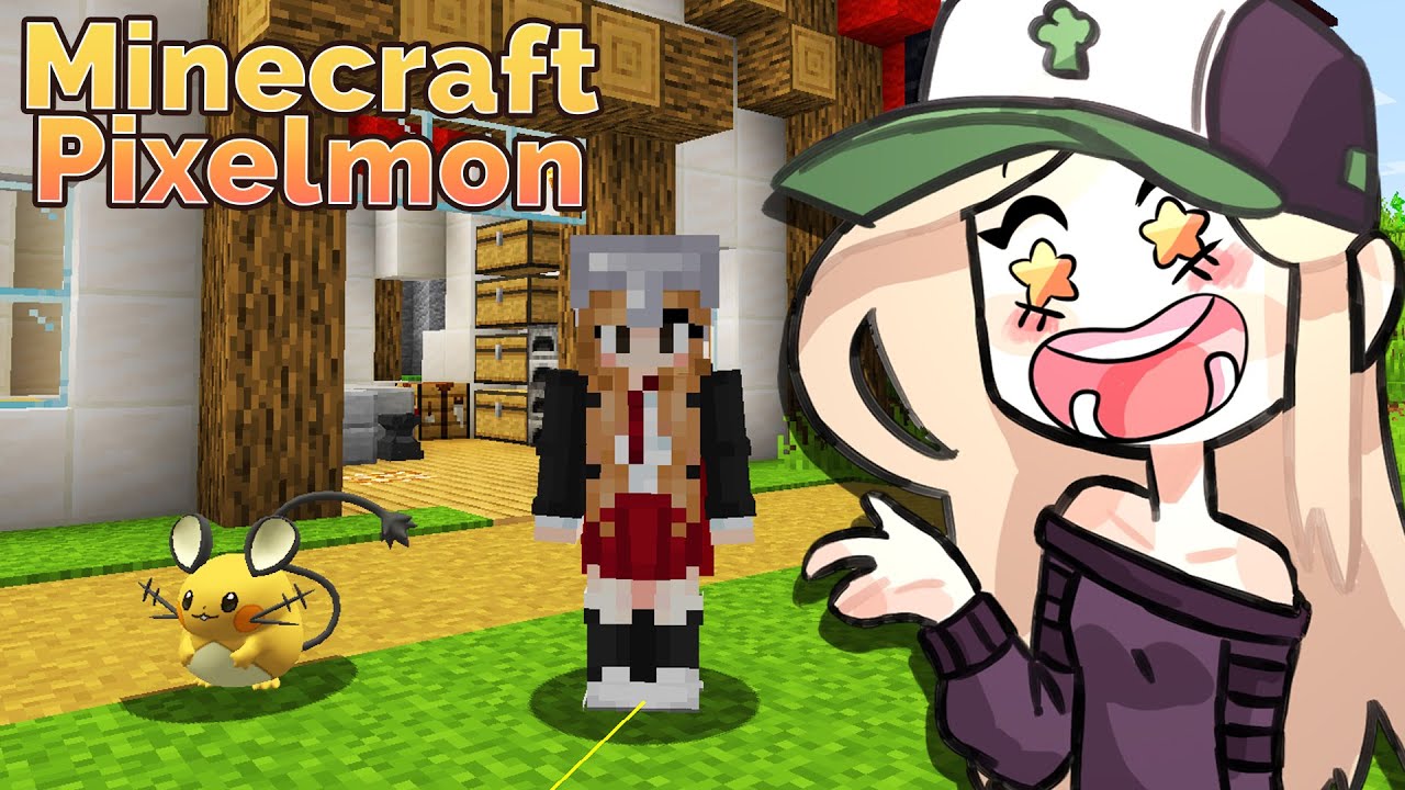 SURVIE Minecraft POKEMON ! Je VEUX un dedenne gzgzgzgzgzg !! (Pixelmon Minecraft) Replay Live ...