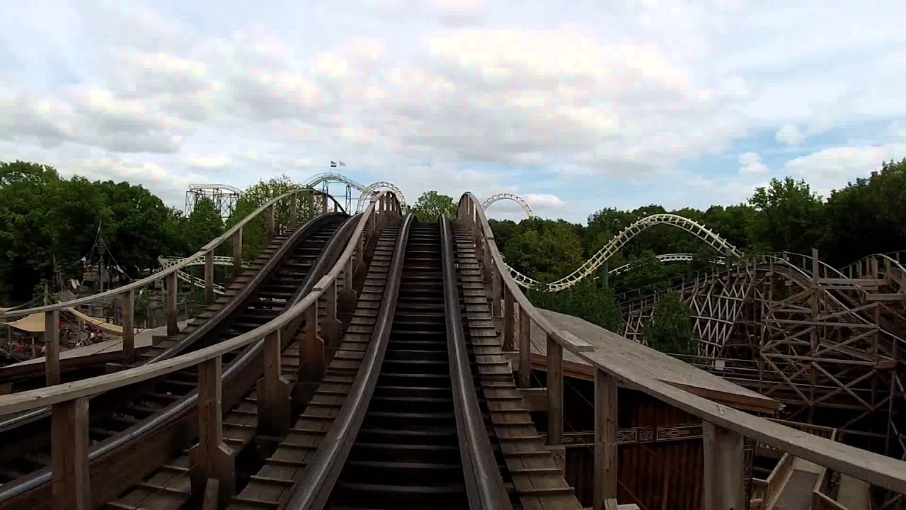 Joris en de Draak Water in de Efteling [On-ride] - Achtbaantester ...