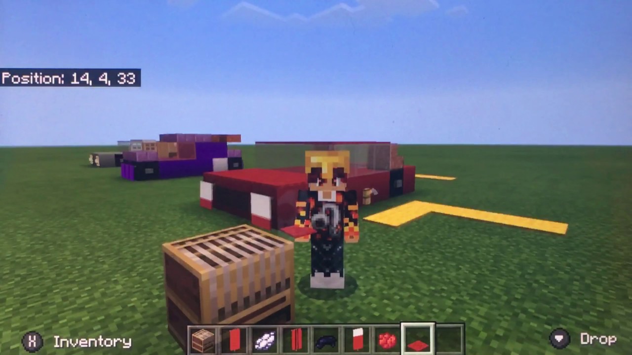 Minecraft Tutorial: How To Make a 2015 Ford Mustang GT! 2020 Car Build ...